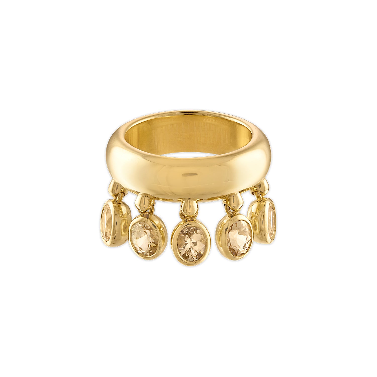 2.22ct Grossular Garnet Tennessee Drip Ring – Jade Ruzzo